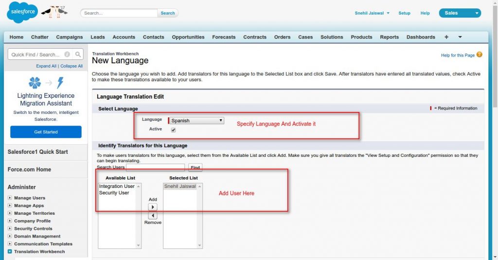 Translation Workbench In Salesforce | WedgeCommerce